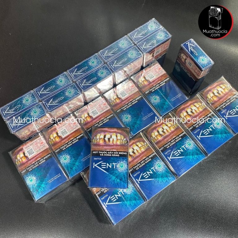 1 cây thuốc lá Kent Bấm Bạc Hà chính hãng (Kent Xanh Switch)