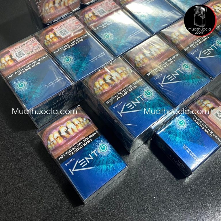 1 cây thuốc lá Kent Bấm Bạc Hà chính hãng (Kent Xanh Switch)