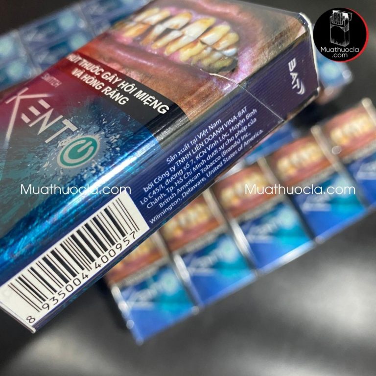 1 cây thuốc lá Kent Bấm Bạc Hà chính hãng (Kent Xanh Switch)